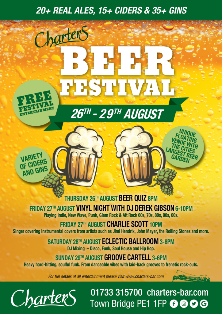Charters' Beer Festival - Charters Bar - Peterborough