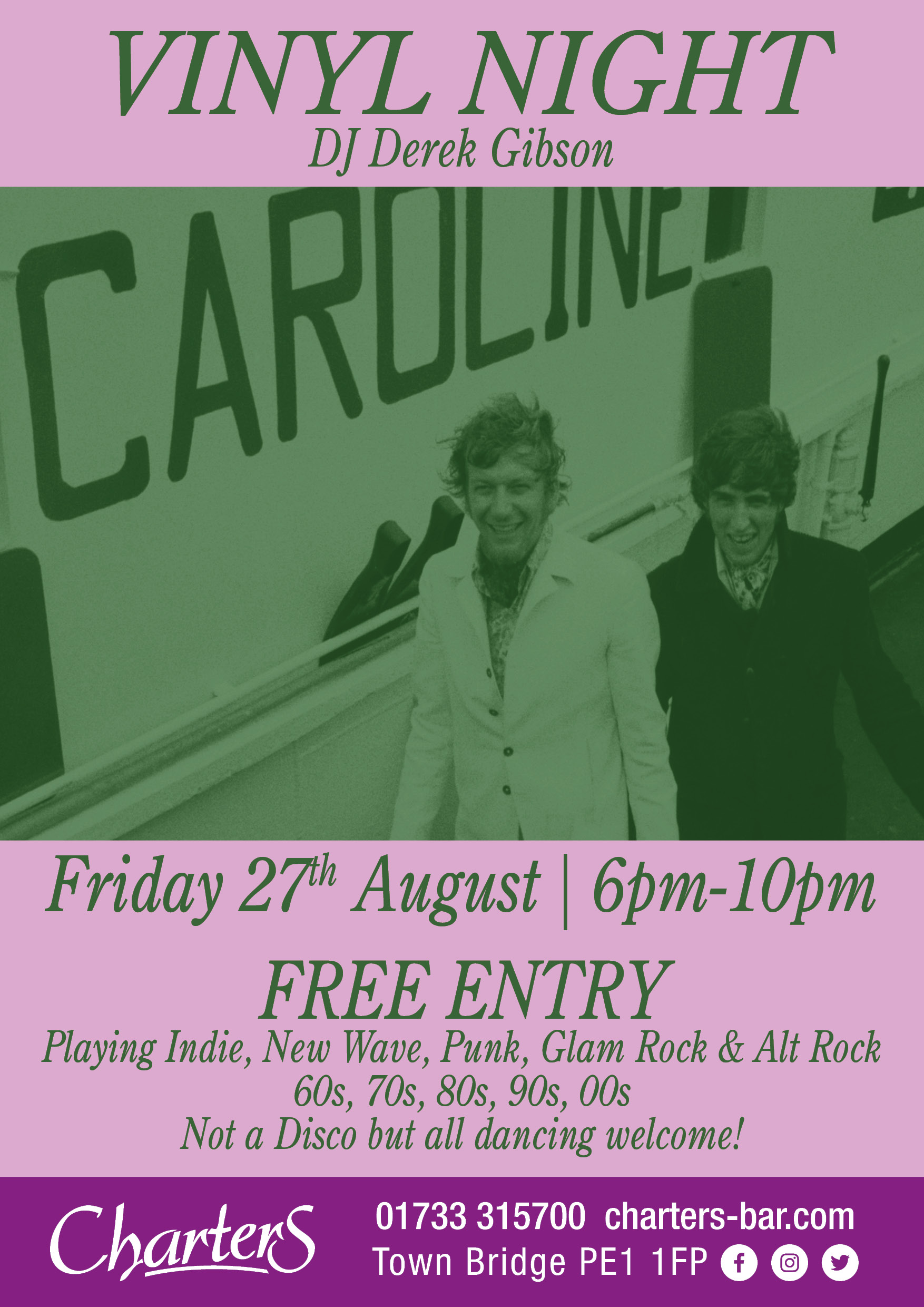 Events Archive - Charters Bar - Peterborough