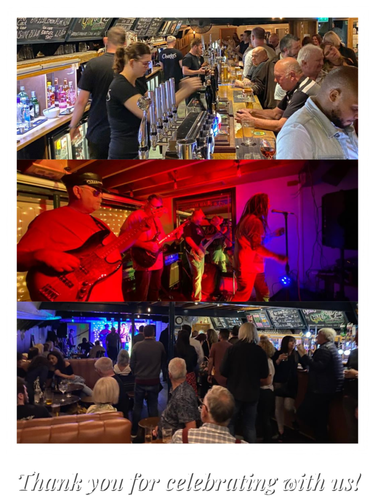 CHARTERS 30TH ANNIVERSARY - Charters Bar - Peterborough