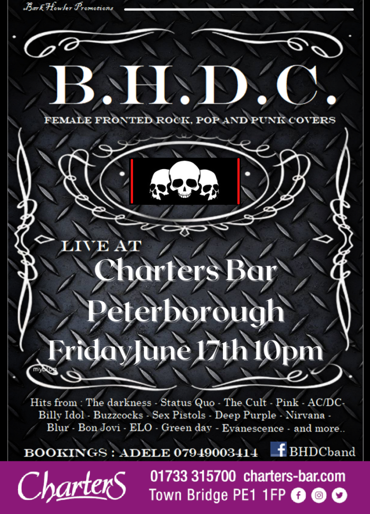 Events Archive - Charters Bar - Peterborough