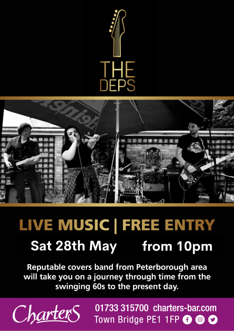 THE DEPS - Charters Bar - Peterborough