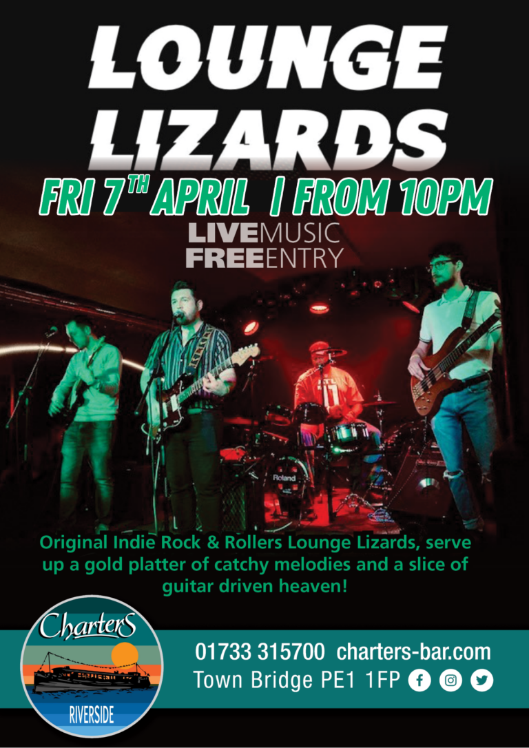 LOUNGE LIZARDS - Charters Bar - Peterborough