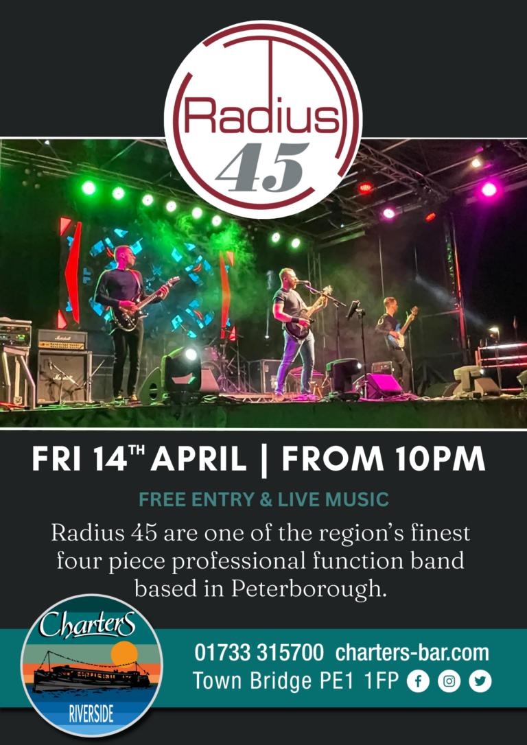 RADIUS 45 - Charters Bar - Peterborough