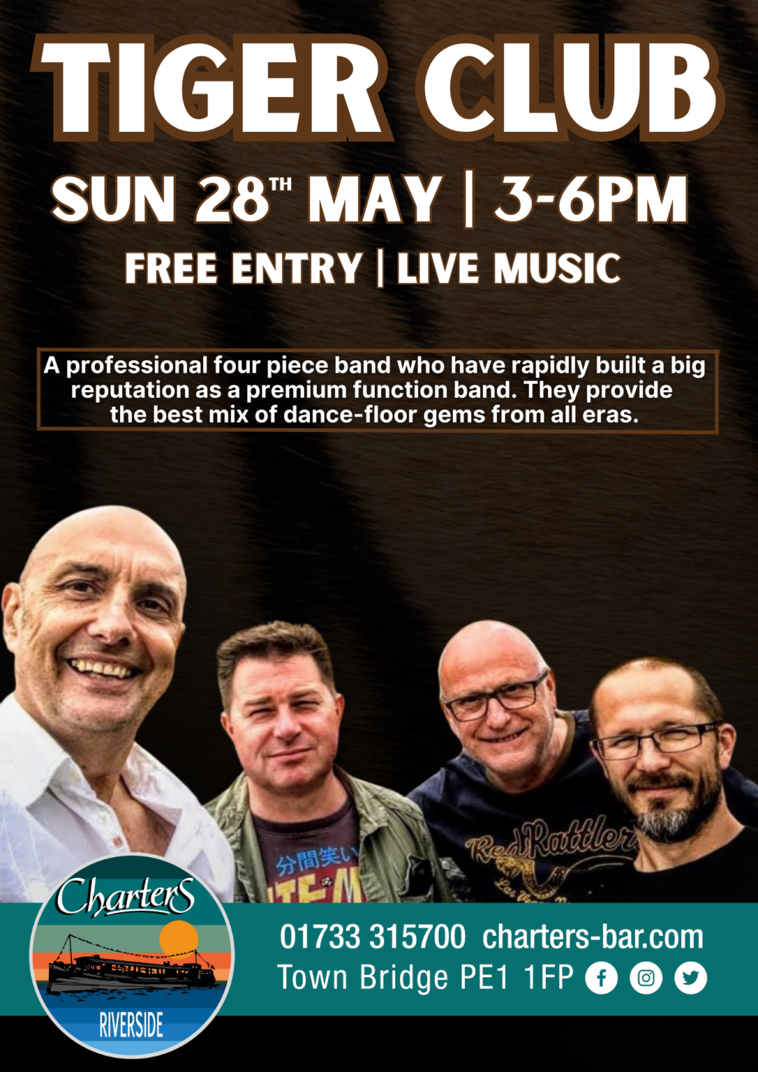 TIGER CLUB - Charters Bar - Peterborough