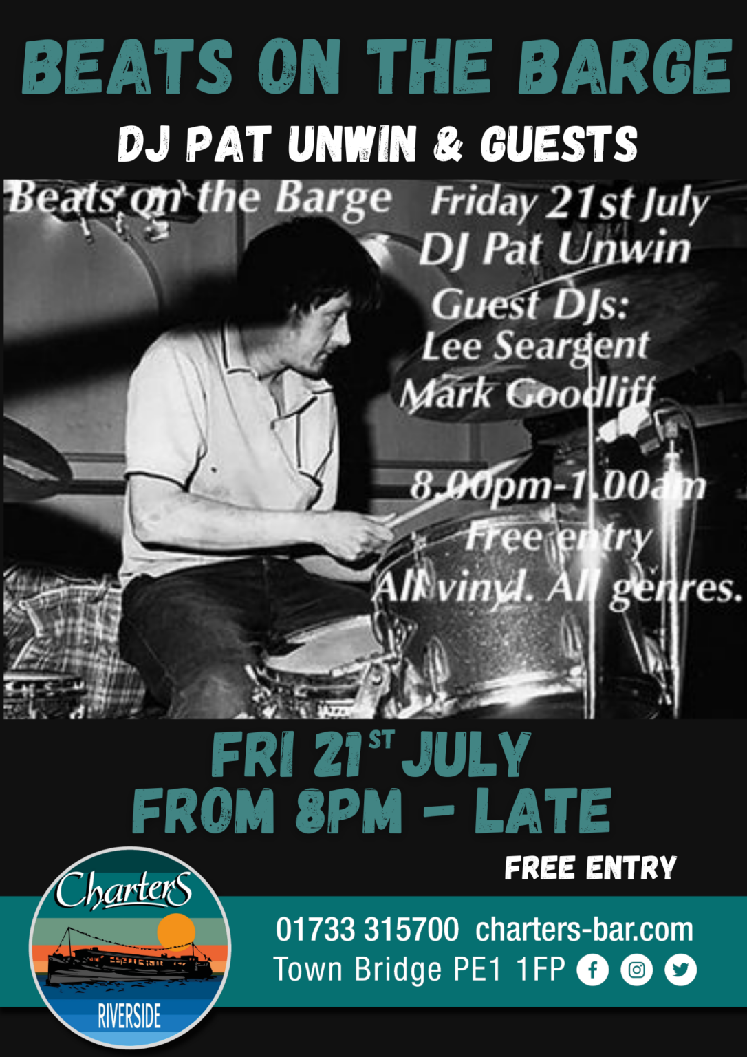 Events Archive - Charters Bar - Peterborough