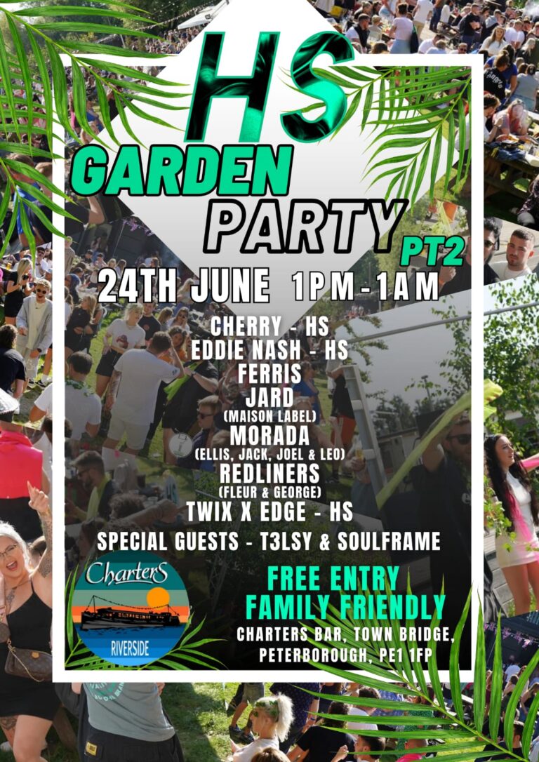 HOUSE SESSIONS - Charters Bar - Peterborough