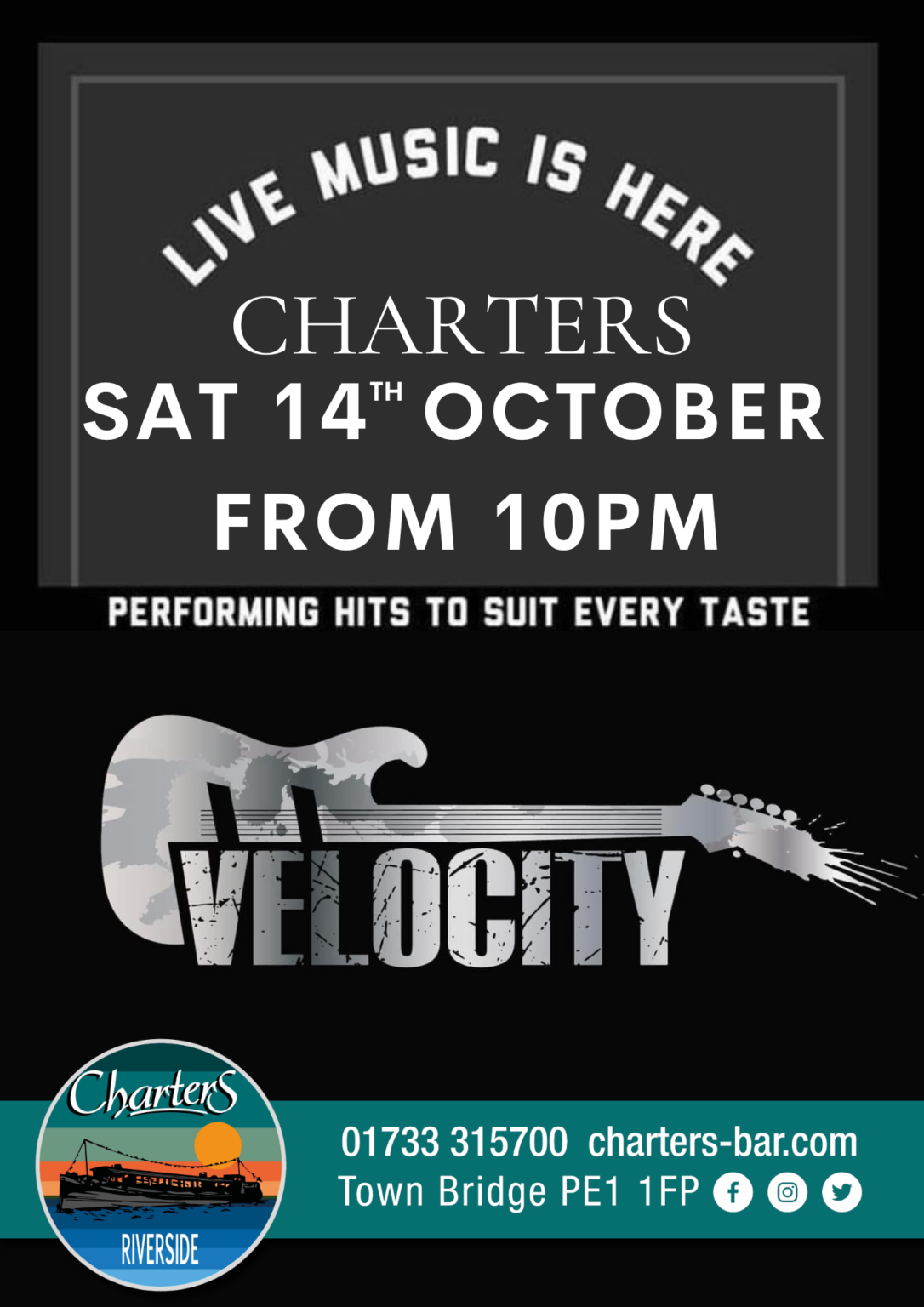 Events Archive - Charters Bar - Peterborough