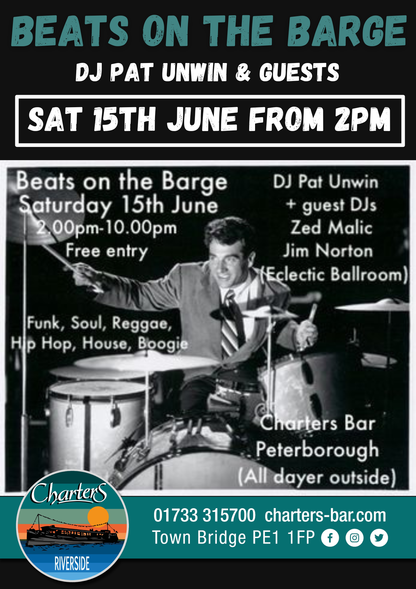 Events Archive - Charters Bar - Peterborough