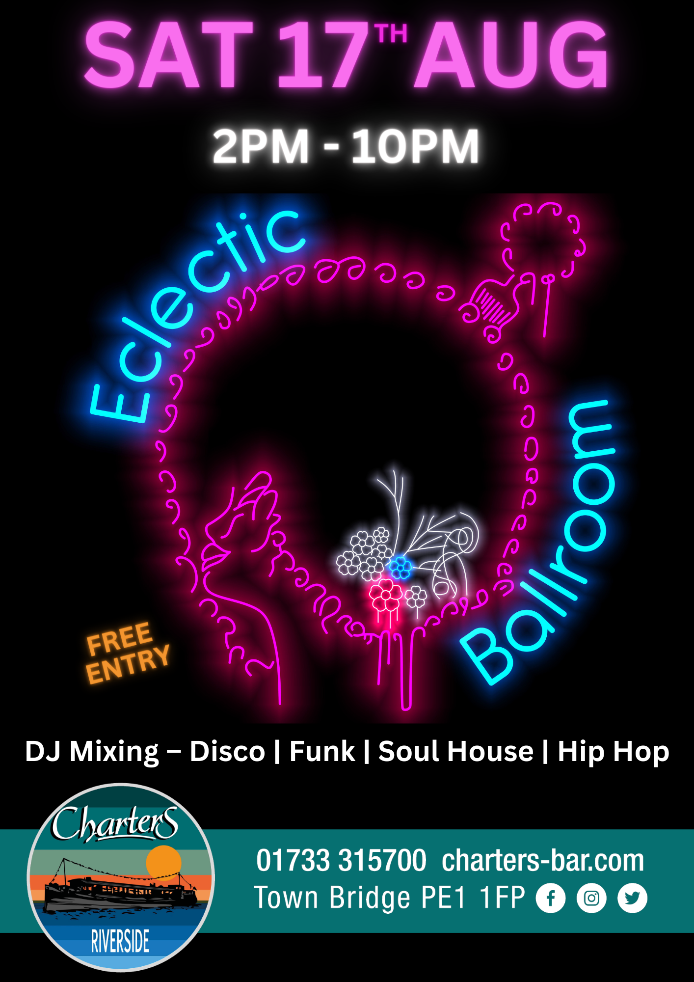 Events Archive - Charters Bar - Peterborough