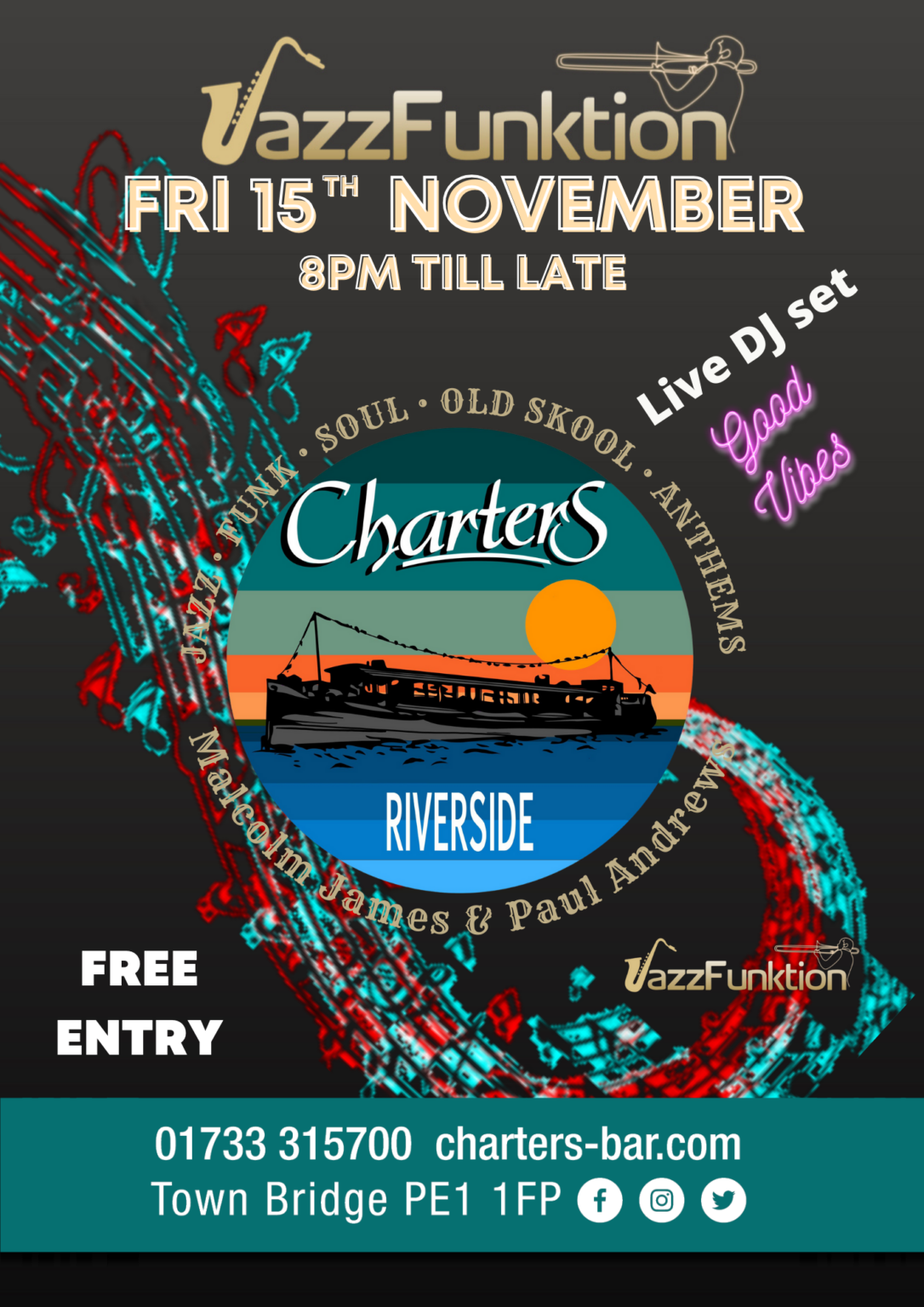 Events Archive - Charters Bar - Peterborough