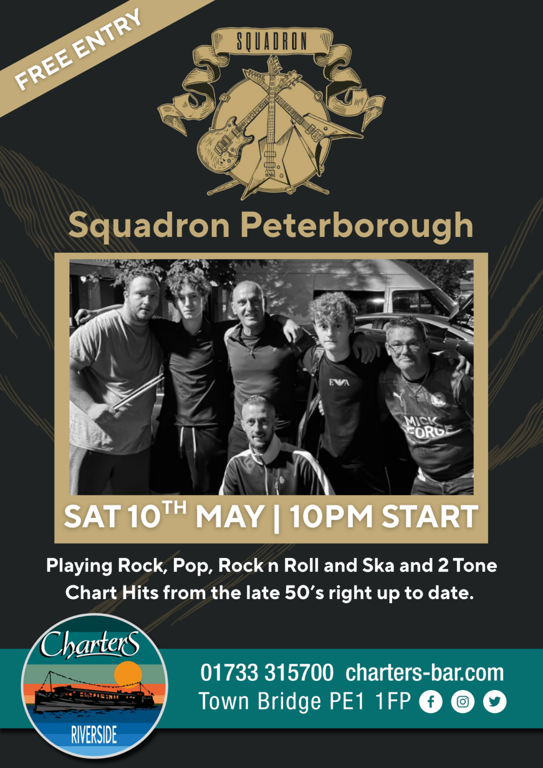 Events Archive - Charters Bar - Peterborough