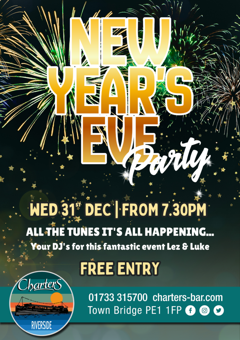 Events Archive - Charters Bar - Peterborough